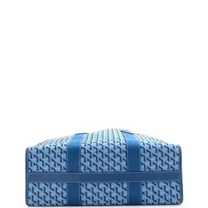 Goyard Villette Tote Coated Canvas Mm - Blue