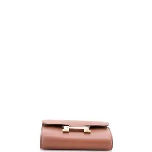 Hermès Constance Wallet Tadelakt Compact - Grey