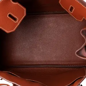 Hermès Birkin Handbag Orange Epsom With Palladium Hardware 30 - Brique