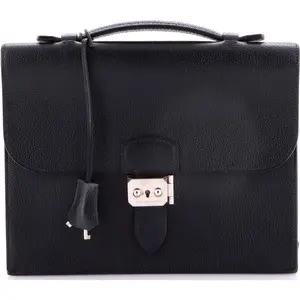 Hermès Sac A Depeches Bag Ardennes 27 - Black