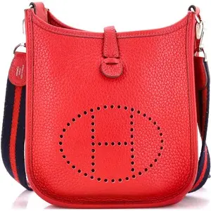 Hermès Evelyne Bag Gen Iii Clemence Tpm - Red