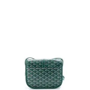Goyard Belvedere Ii Messenger Bag Coated Canvas Pm - Green