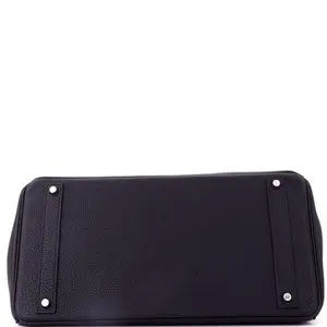Hermès Birkin Handbag Togo With Palladium Hardware 40 - Black
