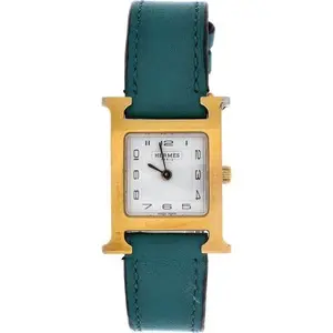 Hermès Heure H Quartz Watch 21 - Green