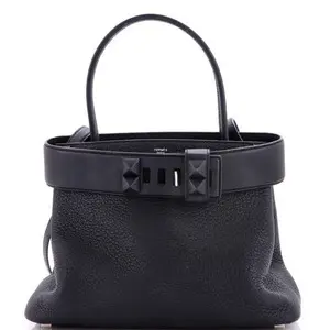 Hermès Medor Handbag Togo - Black