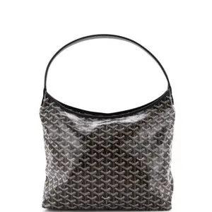 Goyard Boheme Hobo Coated Canvas - Black