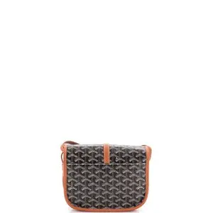 Goyard Belvedere Ii Messenger Bag Coated Canvas Pm - Brown