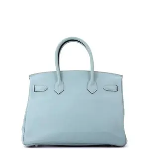 Hermès Birkin Handbag Swift With Palladium Hardware 30