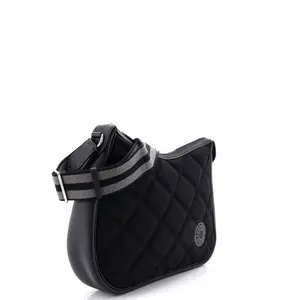 Hermès Horseback Shoulder Bag Woolycot Canvas And Leather