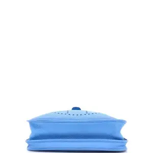 Hermès Evelyne Bag Gen Iii Clemence Gm - Blue