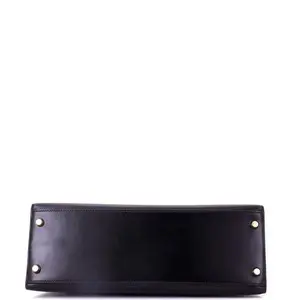 Hermès Kelly Handbag Box Calf Leather 32 - Black