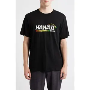Rip Curl Hawaii Gritty Cotton Graphic T-shirt