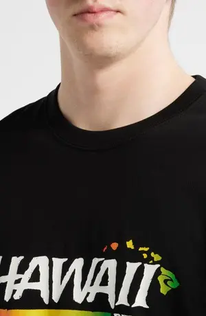 Rip Curl Hawaii Gritty Cotton Graphic T-shirt
