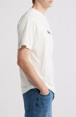 Rip Curl Hazed & Tubed Cotton Graphic T-shirt - Bone