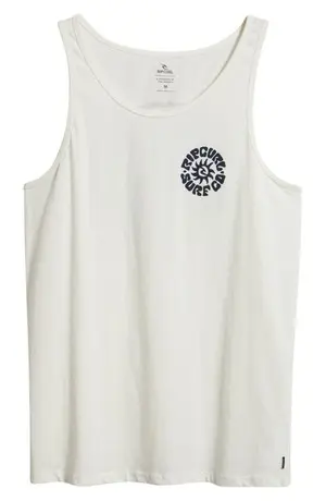 Rip Curl Graphic Cotton Tank Top - Bone