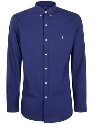 Polo Ralph Lauren Long Sleeve Sport Shirt - Blue