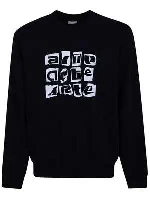 ARTE ANTWERP Multi-logo Crewneck Sweatshirt