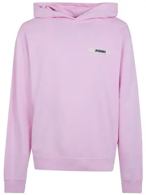 Jacquemus Le Hoodie Gros Grain - Pink