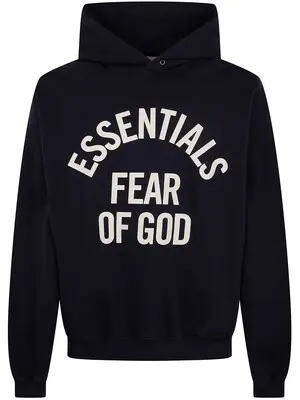Fear Of God Campus 90`s Hoodie - Black