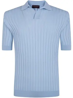 FILIPPO DE LAURENTIIS Short Sleeves "skipper" Polo Shirt
