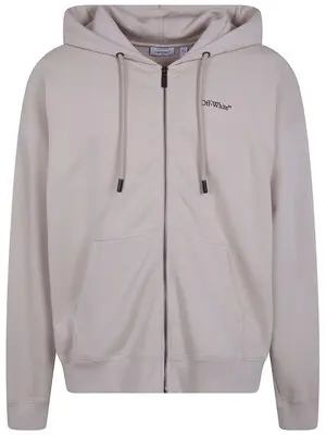 Off-White Skate Half Arrow Zip Hoodie