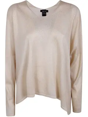 Avant Toi Laminated Hand Painted Oversize Pullover