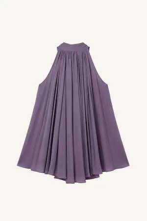 Aiste Hong Tie-neck Halter Blouse
