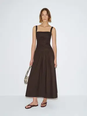 REFORMATION REFORMATION Nesta Maxi Dress Brown