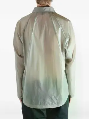 GOLDWIN Raglan-sleeve Sheer Shirt
