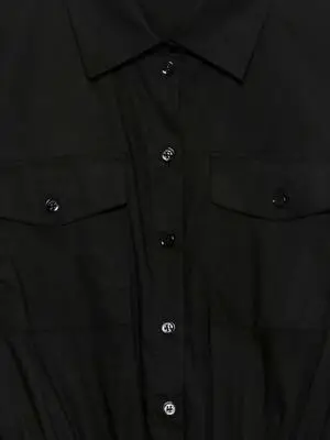Patrizia Pepe Poplin Short-sleeve Jumpsuit