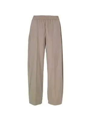Herno Elasticated Waistband Wide Leg Trousers