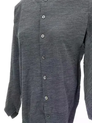 Junya Watanabe Asymmetric Button-up Cardigan - Grey