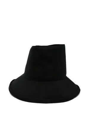 Comme Des Garçons Wool Bucket Hat - Black