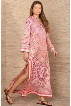 Hale Bob Aleyna Maxi Dress - Red