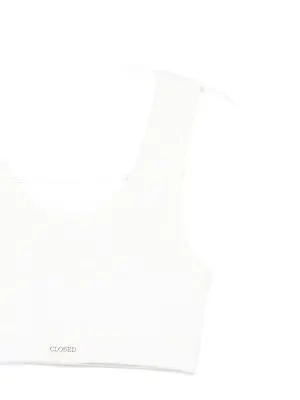 Closed Cotton Bralette Bra