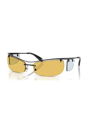 Tory Burch Irregular Sunglasses - Black