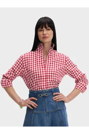 SARAH ALEXANDRA Signature Barn Dance Gingham Shirt