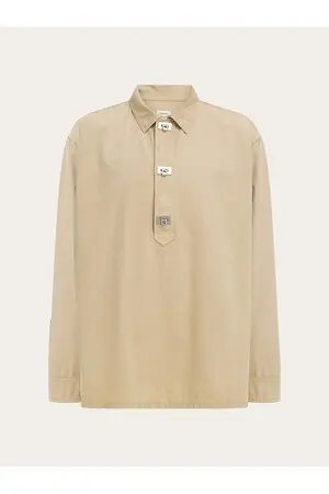FERRAGAMO Polo-style Shirt - Natural