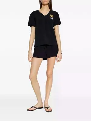 Moschino Two-piece Pajamas Logo Set