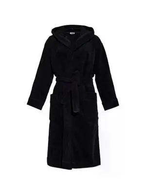Moschino Logo-patch Hooded Dressing Gown
