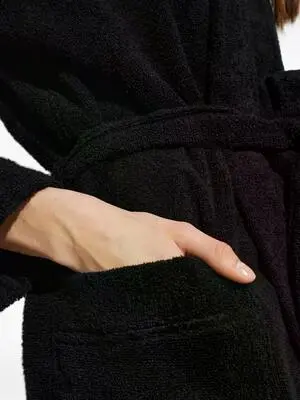 Moschino Logo-patch Hooded Dressing Gown