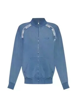 Moschino Logo-tape Zip-up Sweater