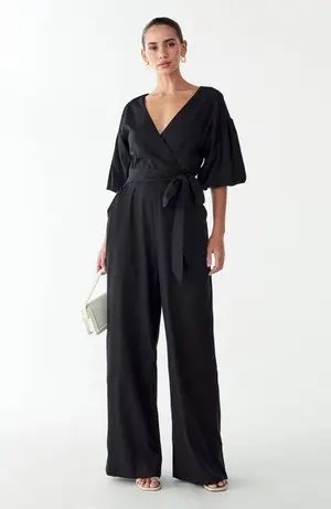 WILLA Andrea Jumpsuit - Black