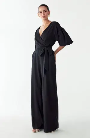 WILLA Andrea Jumpsuit - Black