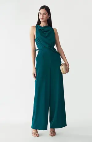 BWLDR Dalia Jumpsuit - Teal