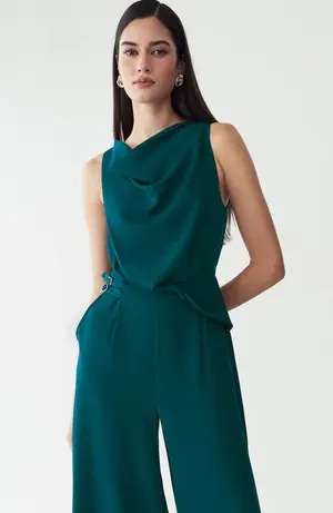 BWLDR Dalia Jumpsuit - Teal