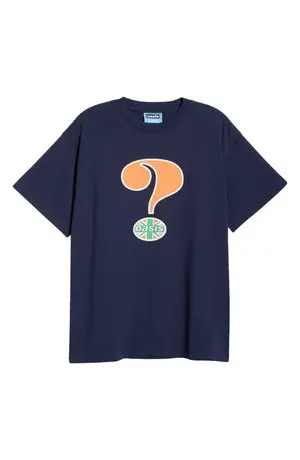 PLEASURES X Oasis Question Mark Graphic T-shirt