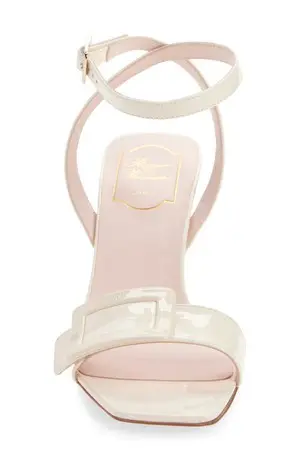 ROGER VIVIER Belle Vivier Wedge Sandal - Cire