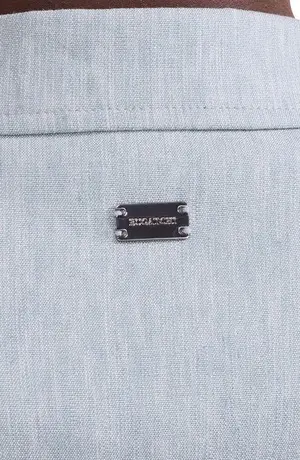 Bugatchi Aerolinen Linen Blend Shirt Jacket
