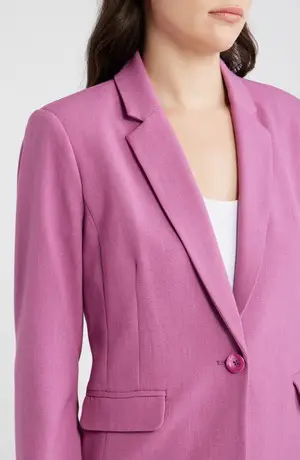 TAHARI ASL One-button Blazer